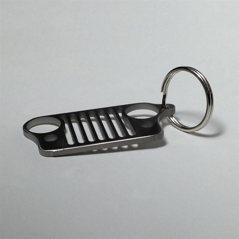 Stainless Steel Grill Key Chain KeyChain Grill Key Ring Unive ...
